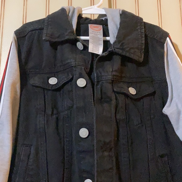 wonder nation | Jackets & Coats | Little Boys Wonder Nation Black Denim ...